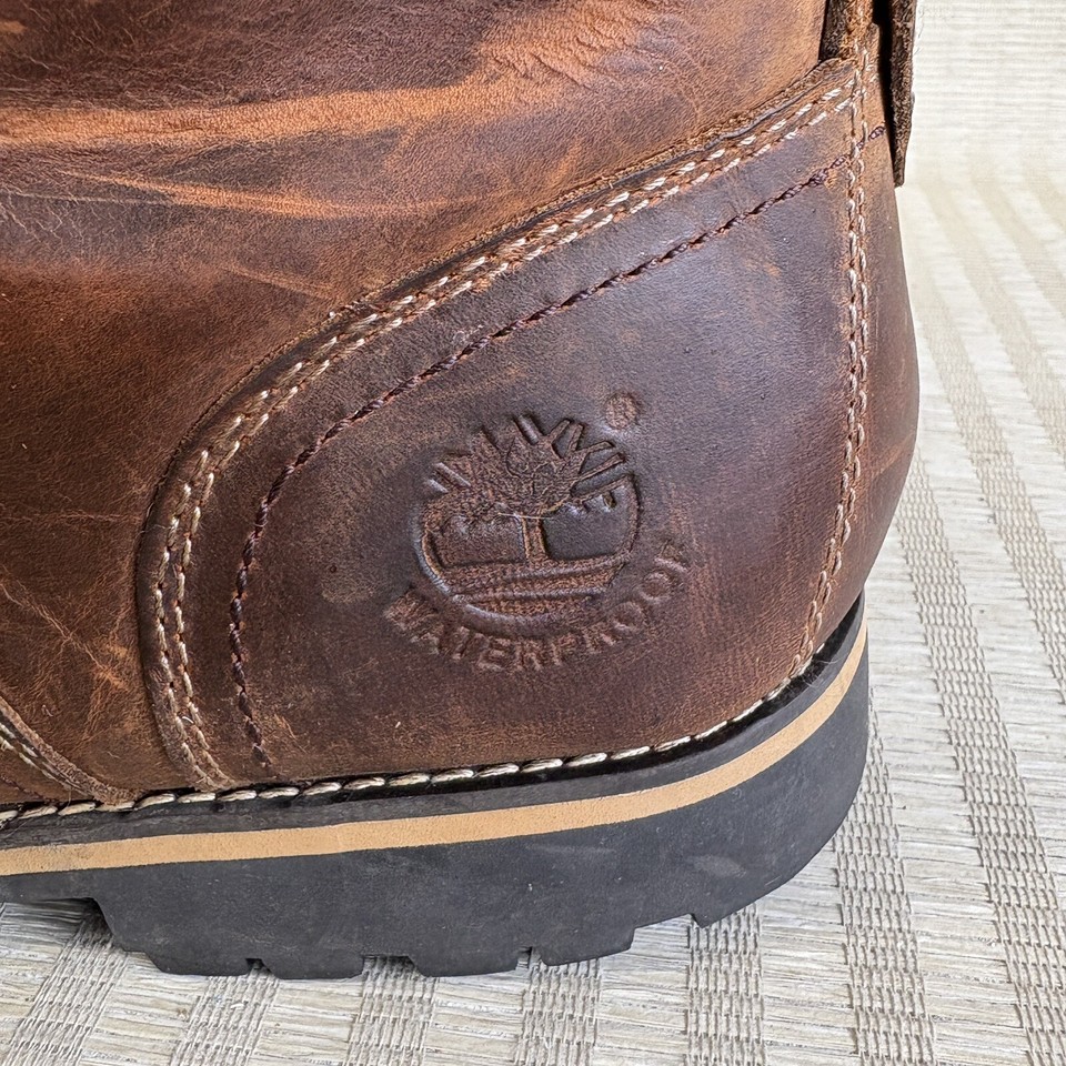 Timberland Mens Earthkeepers Rugged 6" Boot 74134 Brown Leather Shoes ...