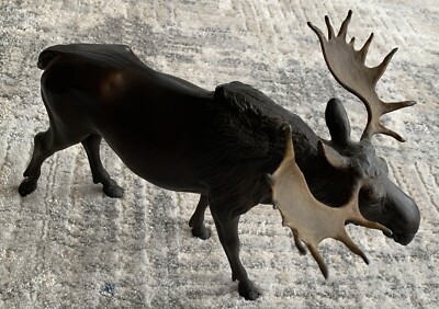 Vintage Breyer Moose Model 79 - Traditional Dark Brown Round USA Mold ...