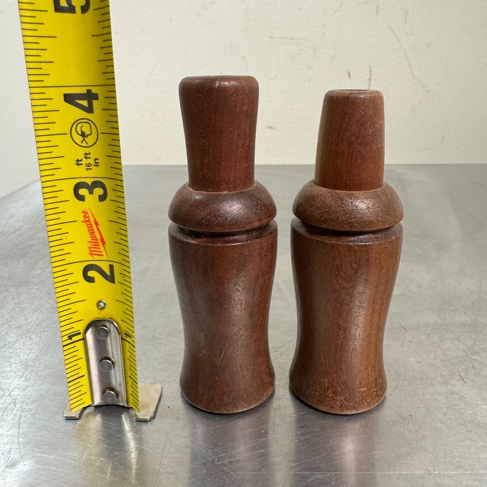 2x Turned Wood Lohman Bird Call w/ Internal Reed - Duck Call | eBay