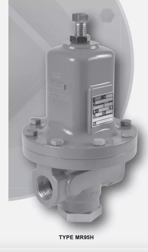 Fisher MR95H-103 Pressure Regulator 1/4" FNPT STEEL BODY 70-150PSI | eBay