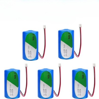 5PCS XL-205F 3.6V 19000mAh Battery PLC Memory Backup Power Supply with ...
