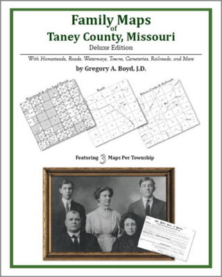 Family Maps Taney County Missouri Genealogy MO Plat 9781420313680| eBay
