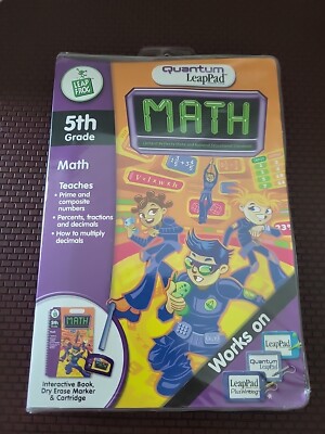 LeapFrog Quantum LeapPad Learning System Brand New Sealed 5th Grade ...