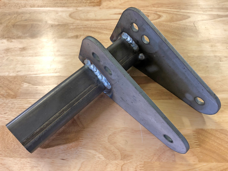 Parallel 4 Link Frame Brackets Laser Cut 9/16" Holes 1/4" Steel Set of ...