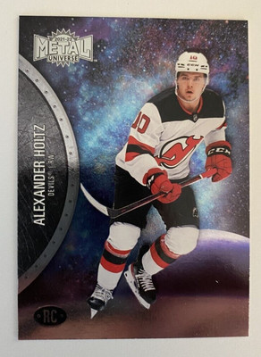 2021-22 Skybox Metal Universe ALEXANDER HOLTZ Rookie card DEVILS | eBay