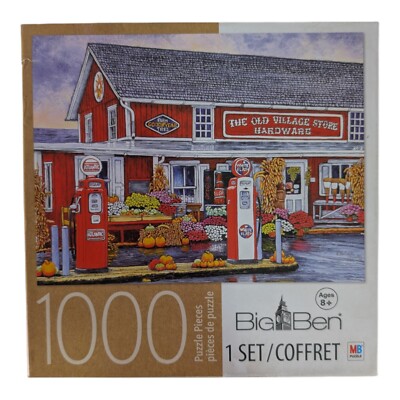 Big Ben The Old Village Hardware Store 1000 Piece Jigsaw Puzzle Milton ...