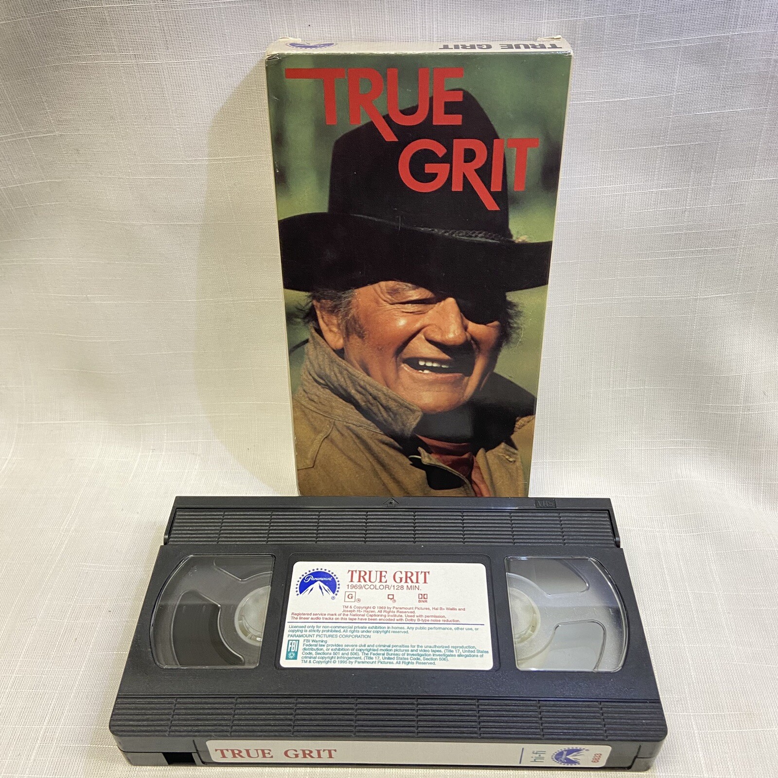 True Grit (VHS) John Wayne, Kim Darbyd 97360683332| eBay