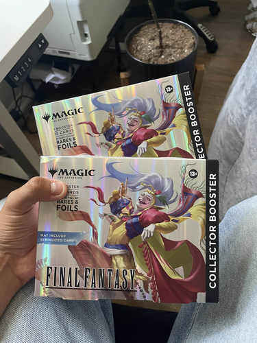 Magic: The Gathering Final Fantasy Collector Booster Omega Box (2 ...