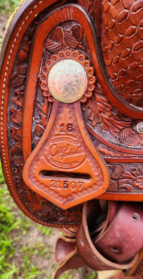 16 inch David Motes roping saddle by Dale Fredricks Saddlesmith | eBay