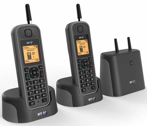 BT Elements 1K Digital Cordless Phones with Answer Machine, Twin ...
