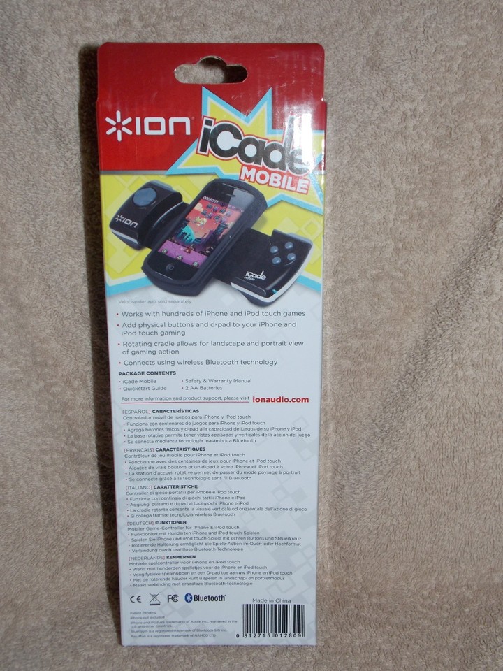 Ion ICADE MOBILE Game Controller iPhone iPod Touch New | eBay