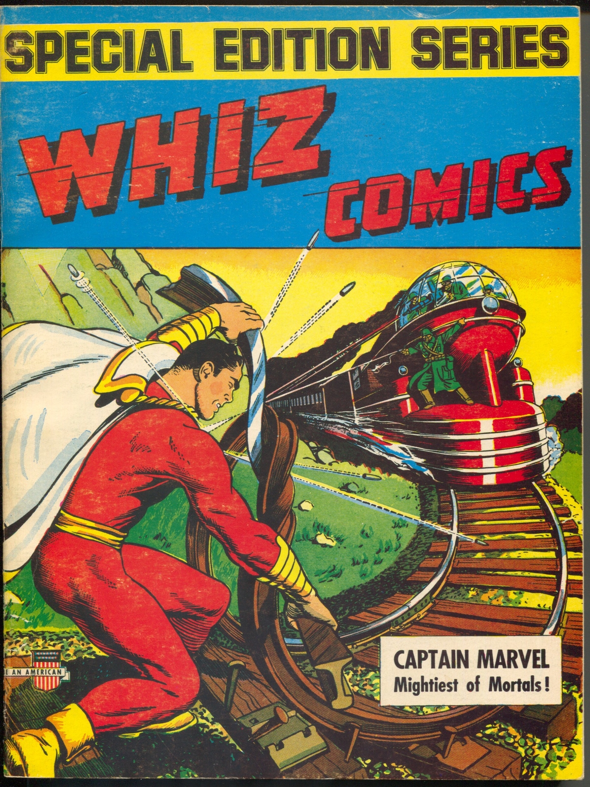 Special Edition Series #1 1974-1st issue-Capt Marvel-Whiz Comics-CC ...