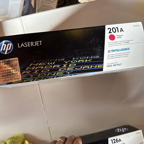 HP LaserJet 201A Magenta Toner Cartridge JetIntelligence M132 MFP M277 ...