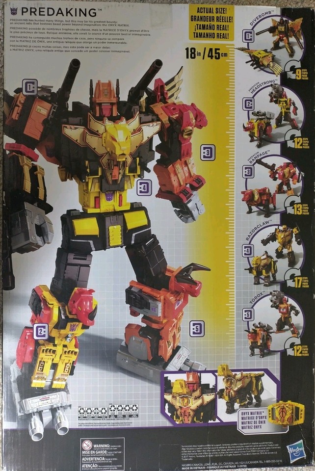 Hasbro Transformers Generations Power of the Primes Titan Class ...