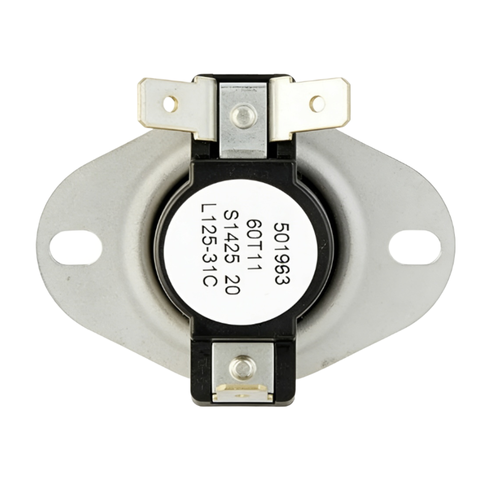 L125-31C Thermostat Limit Switch Temperature Limit Function Overheat ...