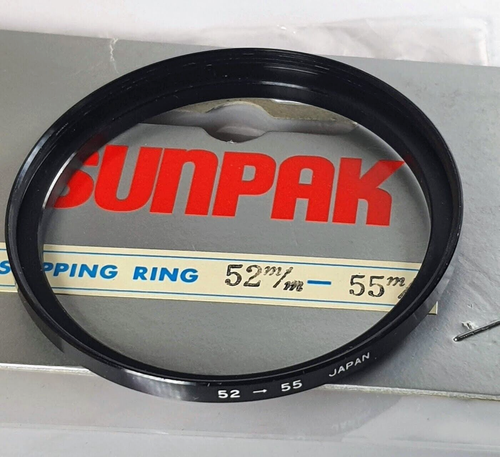 52-55mm Metal Step Up Adapter Ring 52mm Lens to 55mm Filter Converter E52-E55 | eBay