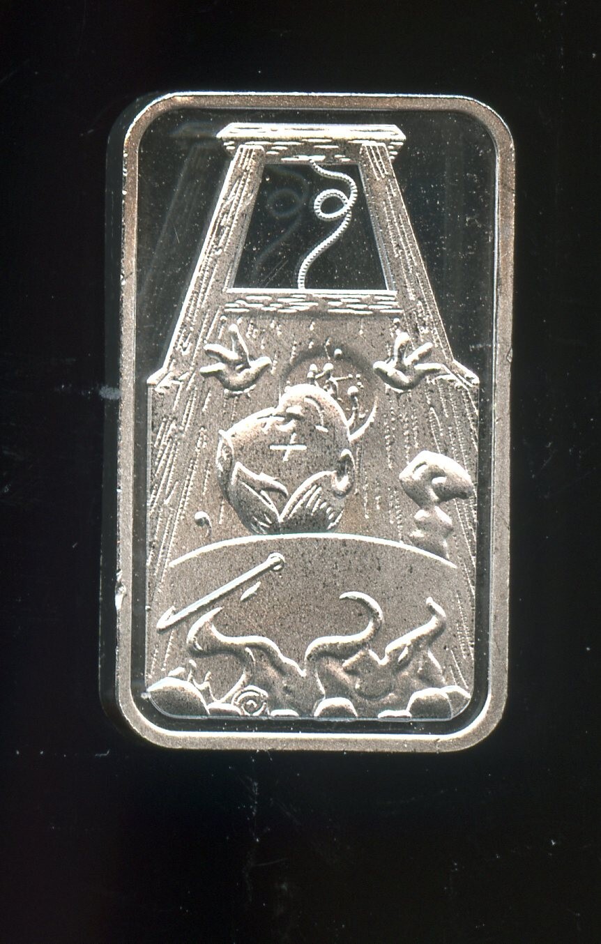 PIT BULLION Richie Rich Stew. Eat the Rich Series 1/10th OZ .999 Fine ...