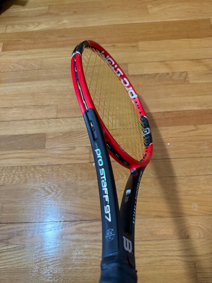 Wilson Pro Staff 97 v10 (2014 edition) - 4 3/8 tennis racquet | eBay