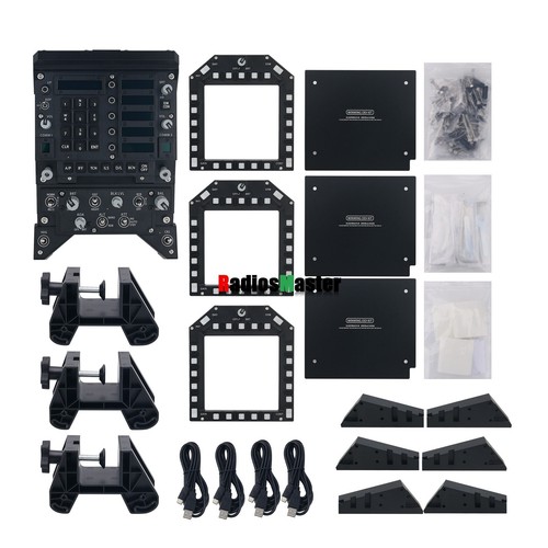 WINWING F18 Cockpit VR Set 3xMFD for Phoenix MIP VR Flight Simulator PC ...