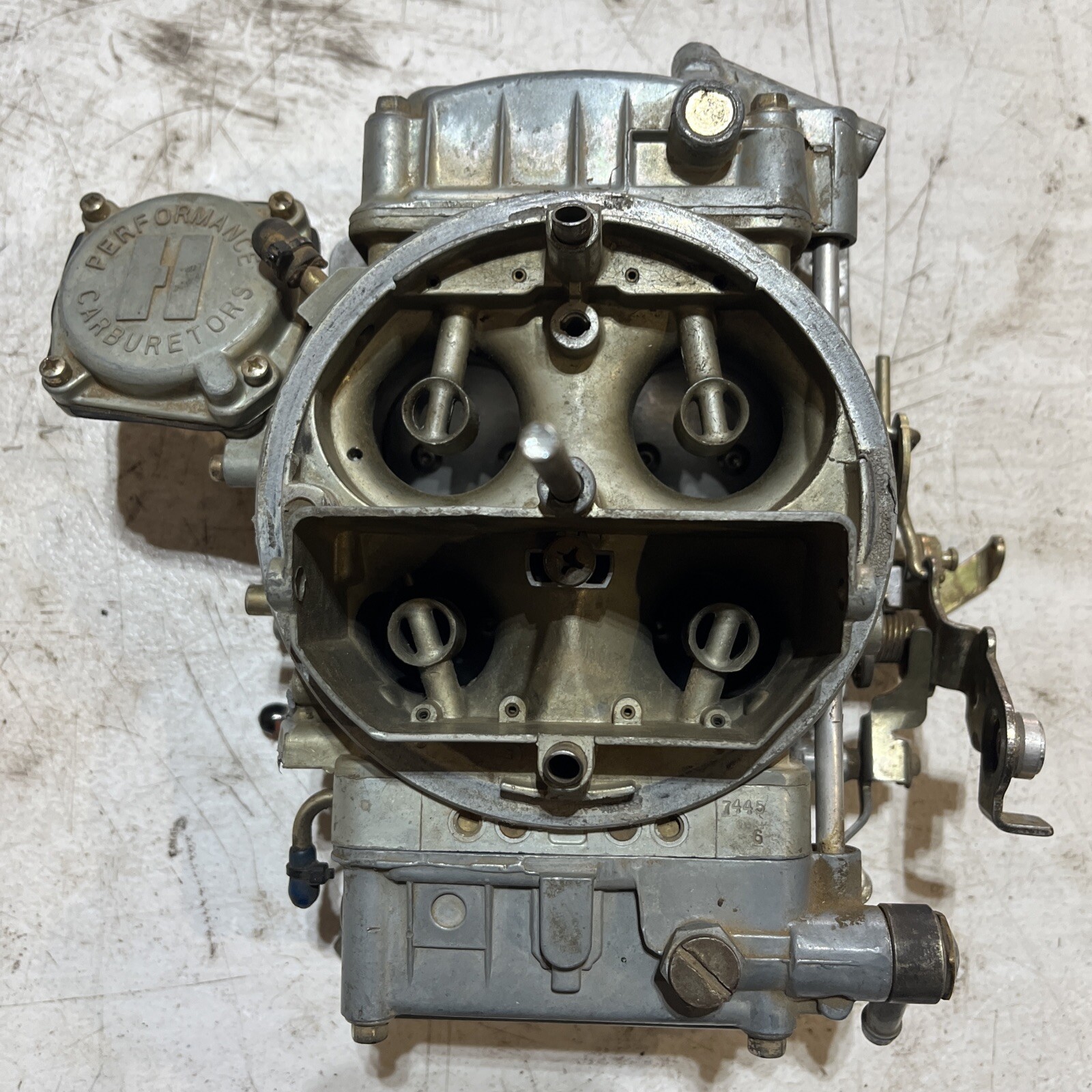 Holley 650 CFM 4175 80555-1 Spread Bore 4bbl Carburetor for sale online ...