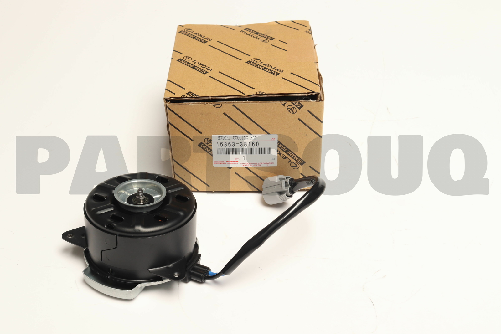 1636338160 Genuine Toyota MOTOR, COOLING FAN 16363-38160 | eBay