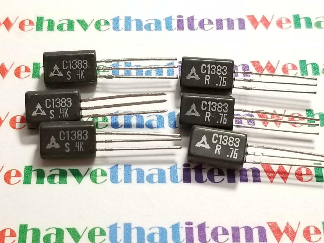 2SC1383 / C1383 / TRANSISTOR / TO92L / 6 PIECES (qzty) | eBay