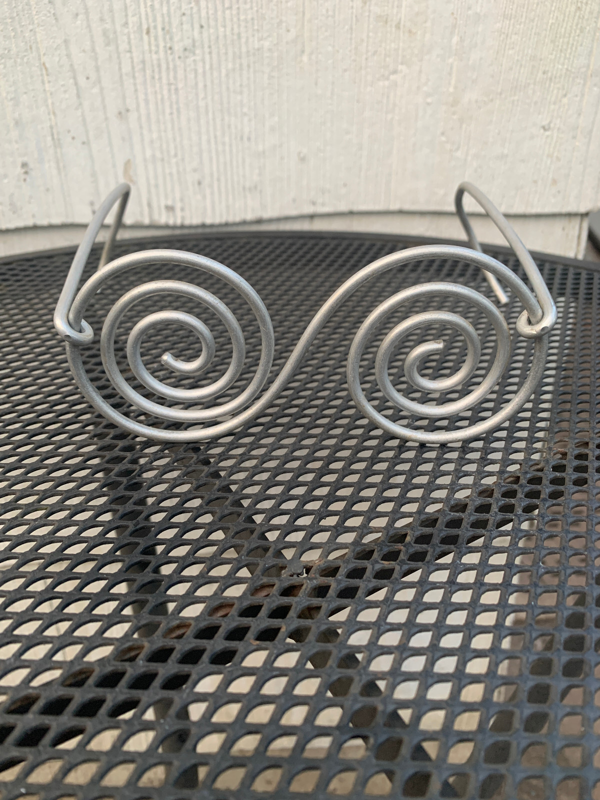 *Modernist David Spada Coil Spiral Silver Anodized Al… - Gem