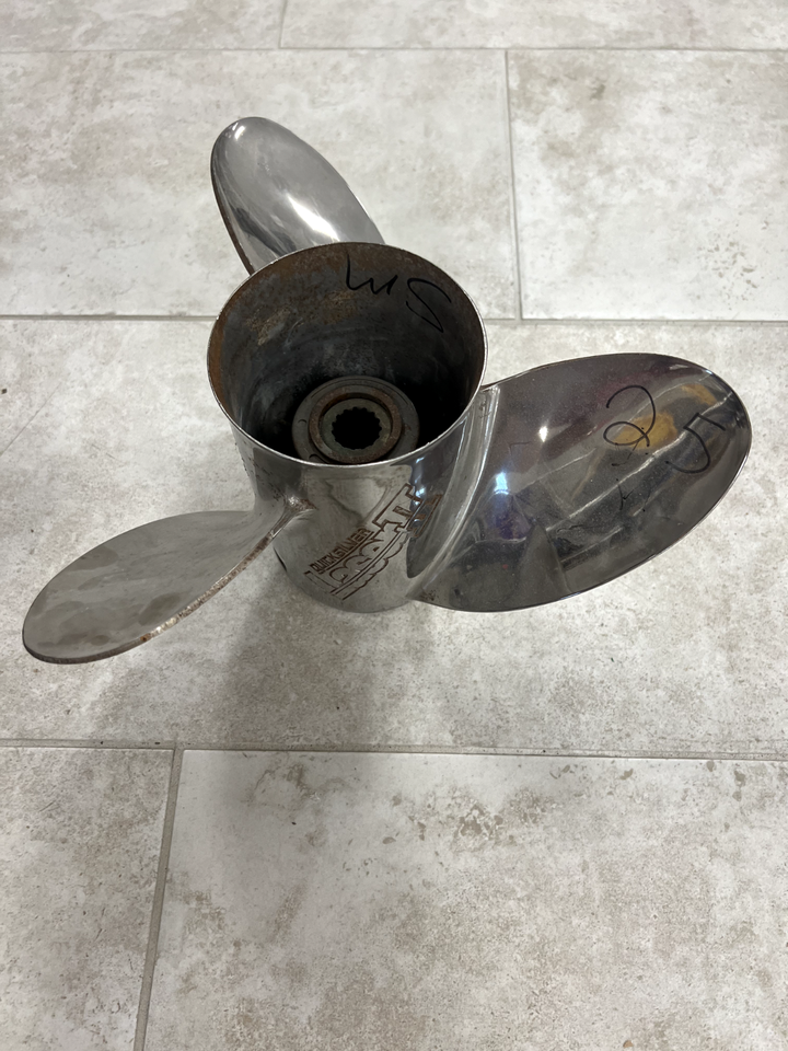 Laser II Quick Silver 15X25 R Propeller | eBay