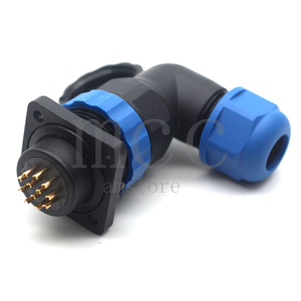 SD20 12Pin IP67 Panel Mount Waterproof Connector Plug Socket,Wire ...