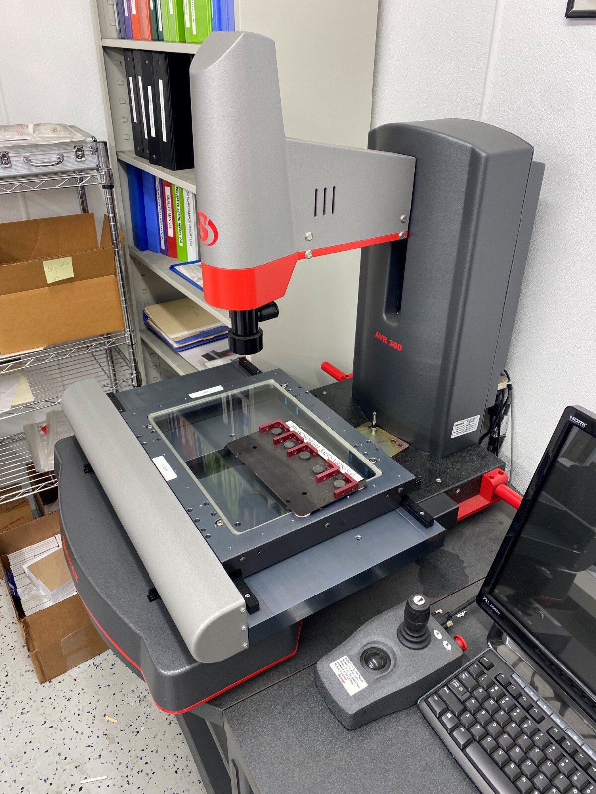 Starrett AVR 300 Vertical Benchtop Vision System 2016 with Touch Probe ...