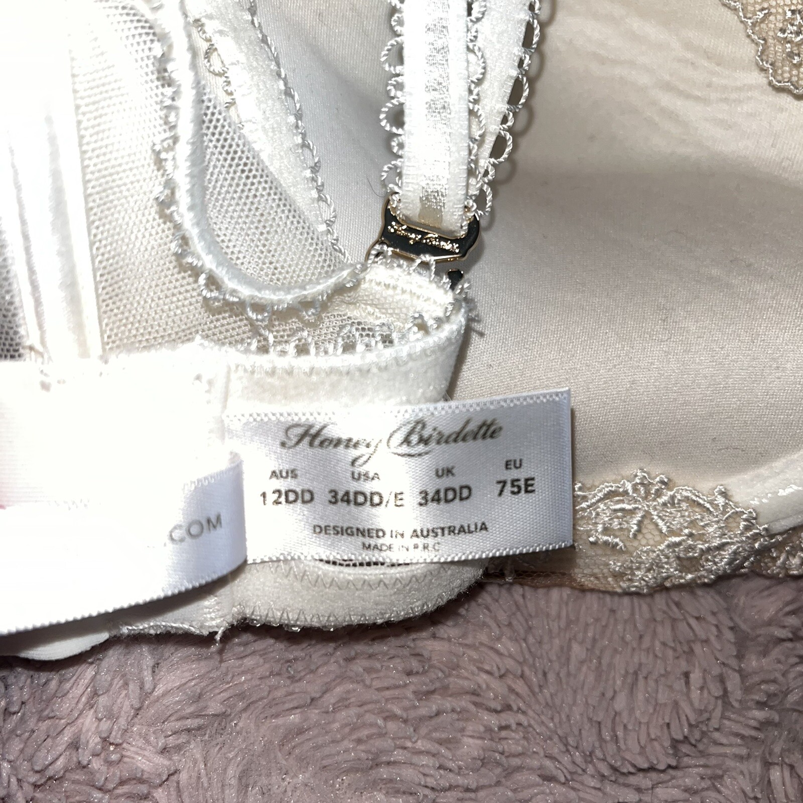 New Honey Birdette Daisy Bra 12dd/34dde/34dd/75e | eBay