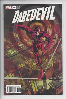 Daredevil #600 NM (9.6) 2018 - 👿Magnificent Miller 1:500 Variant Cover👿 ...