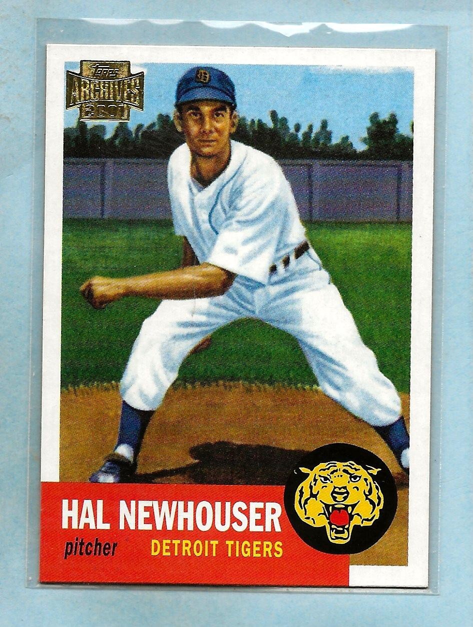 HAL NEWHOUSER - 2001 Topps Archives - #228 - Tigers - Comb. Shipping ...