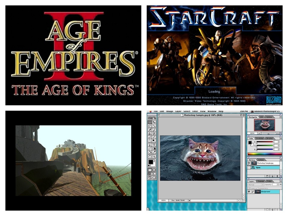 Apple PowerBook G4 Titanium 1Ghz 256GB SSD 1GB RAM OS 9 OS X WIN 98 ...