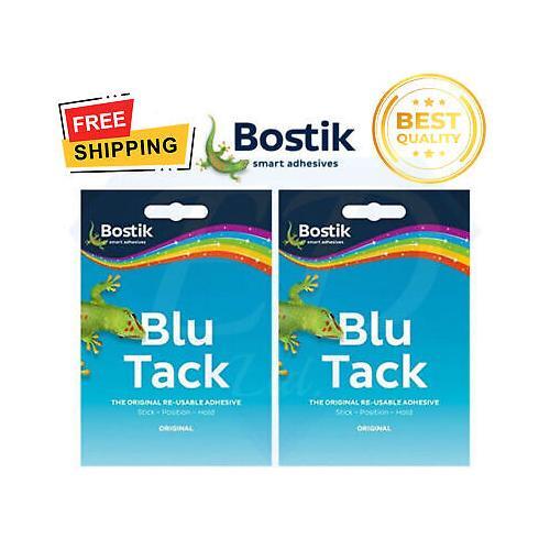 Blu Tack Sticky Re-usable Blue Tack Adhesive Putty Tac (Blue Blu Tac ...