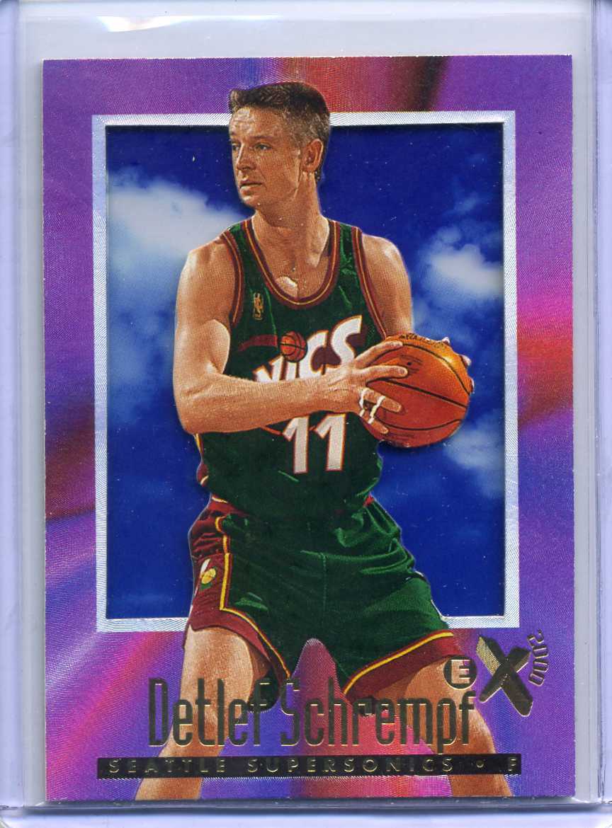 DETLEF SCHREMPF 1996-97 E-X2000 #69 - SONICS | eBay