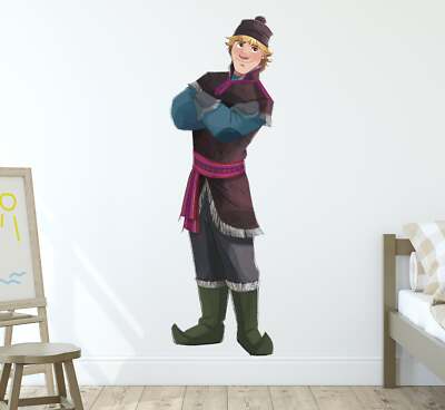 Kristoff Frozen Disney Princess 3D Wall Sticker Decal Home Decor Wall ...