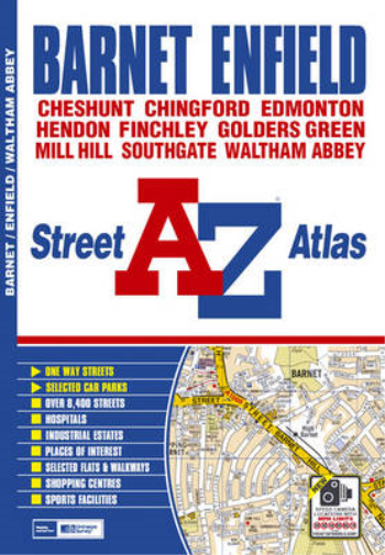 Barnet & Enfield Street Atlas, Geographers A-Z Map Company, Used; Good ...