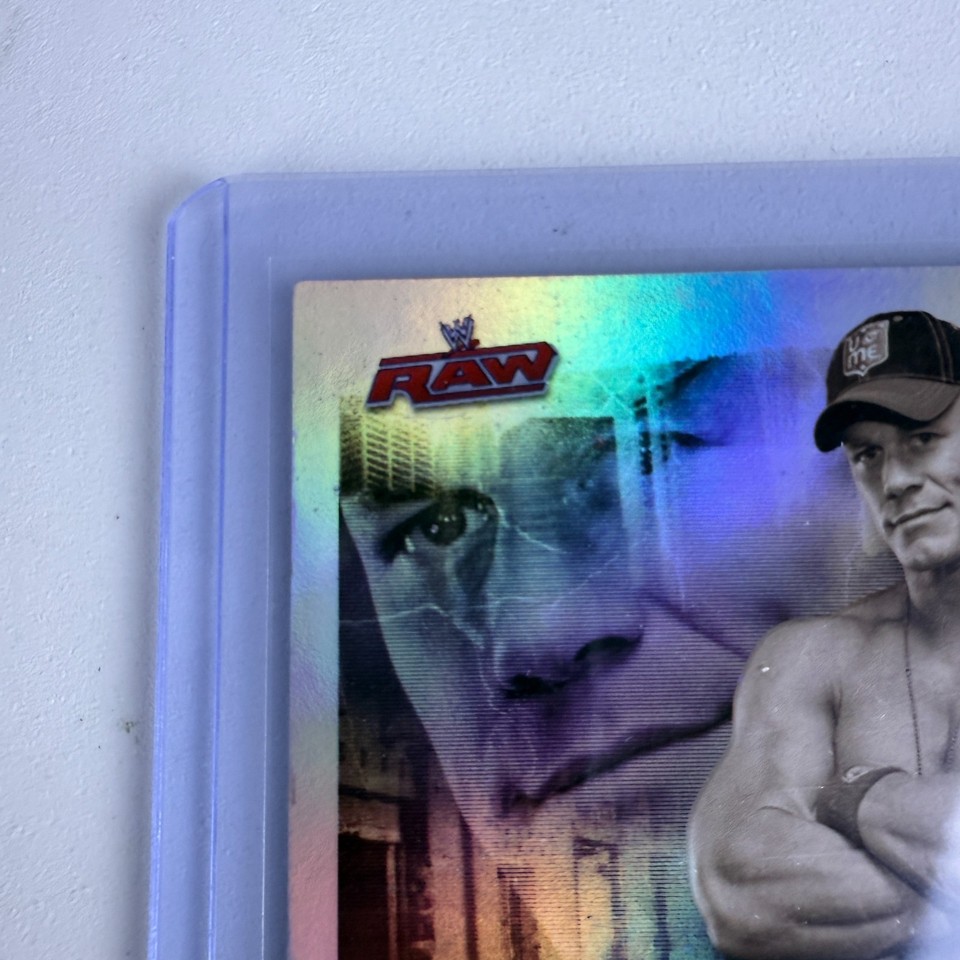 2009 John Cena Champion Foil Cards Catch Slam Attax Topps Evolution | eBay