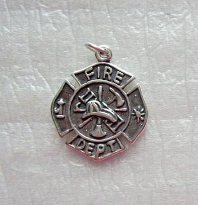 Firefighter Silver 925 Charm/Pendant #jewelry #Firefighters #charms # ...