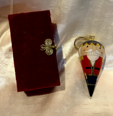 Li Bien Ornament Inside Painting Christmas Hand Painted 5" | eBay