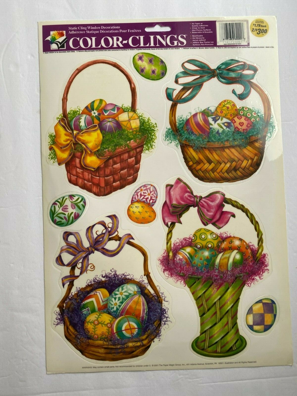 Vintage Easter Baskets Decor