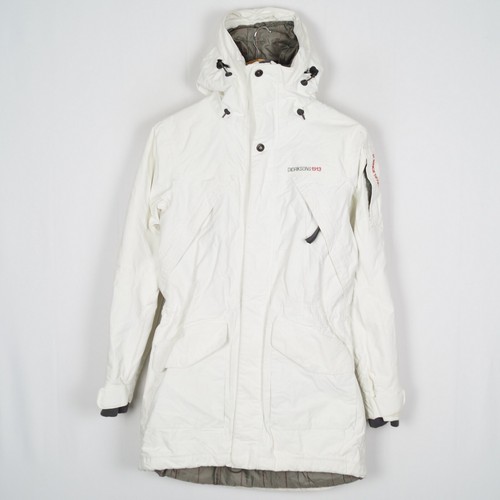 DIDRIKSONS Women's Jacket Size 34 XS Storm System Hooded White ...