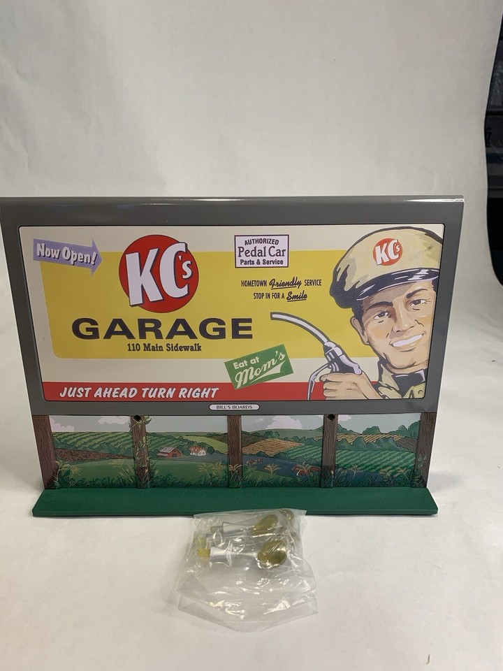 1997 Hallmark Kiddie Car Classics Welcome Sign Billboards Series | eBay