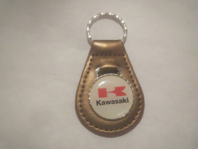 KAWASAKI MOTORCYCLE MOTORCYCLES K LOGO EMBLEM KEYCHAIN KEYRING NEW ...