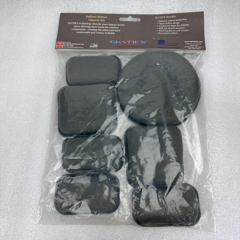 Skydex Military Tactical Ballistic Helmet Pad Set For MICH ACH ECH FAST ...