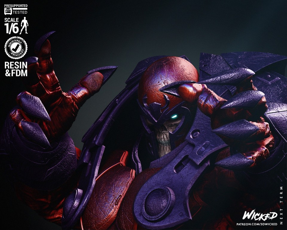 Onslaught Model Kit | Marvel 3D Resin Printed Statue | Unpainted ...