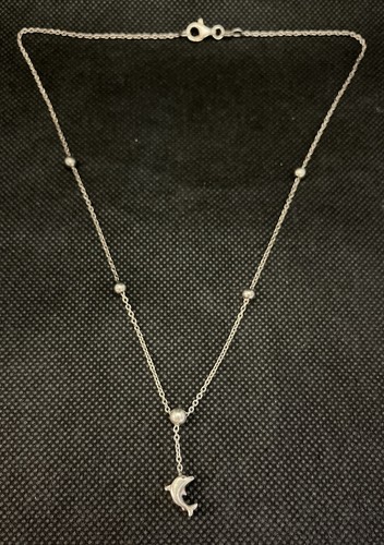 Collier Ras De Cou Plongeant Dauphin En Argent 925 Ref G541 | eBay