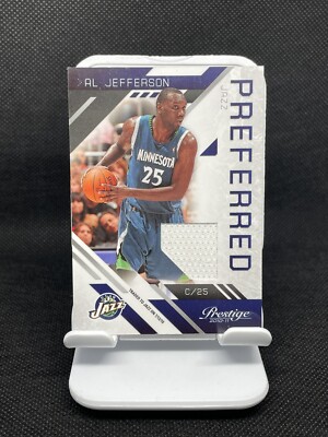 AL Jefferson 2010-2011 Game Worn Patch | eBay