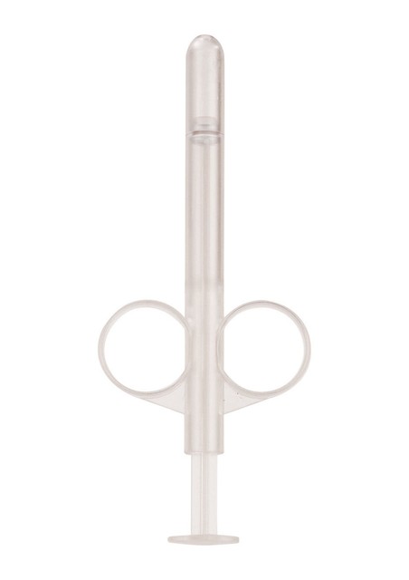 Lube Tube Lubricant Applicator Syringe Set Re Usable Anal Vaginal Use 1 ...